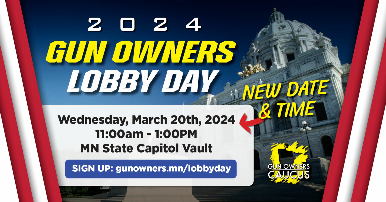 2024 Gun Owners Lobby Day - Minnesota Gun Owners Caucus