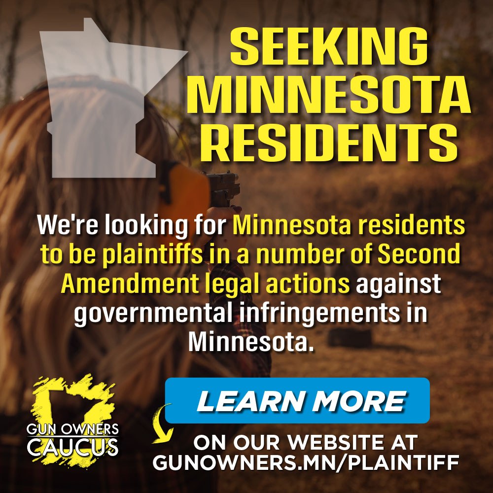 Plaintiff Search - Minnesota Gun Owners Caucus